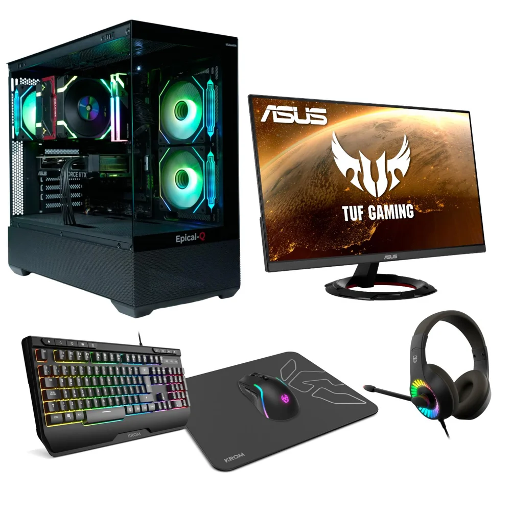 Epical-Q Pack Gaming Gplus104 Ryzen 7 5700X Nvidia RTX 5060